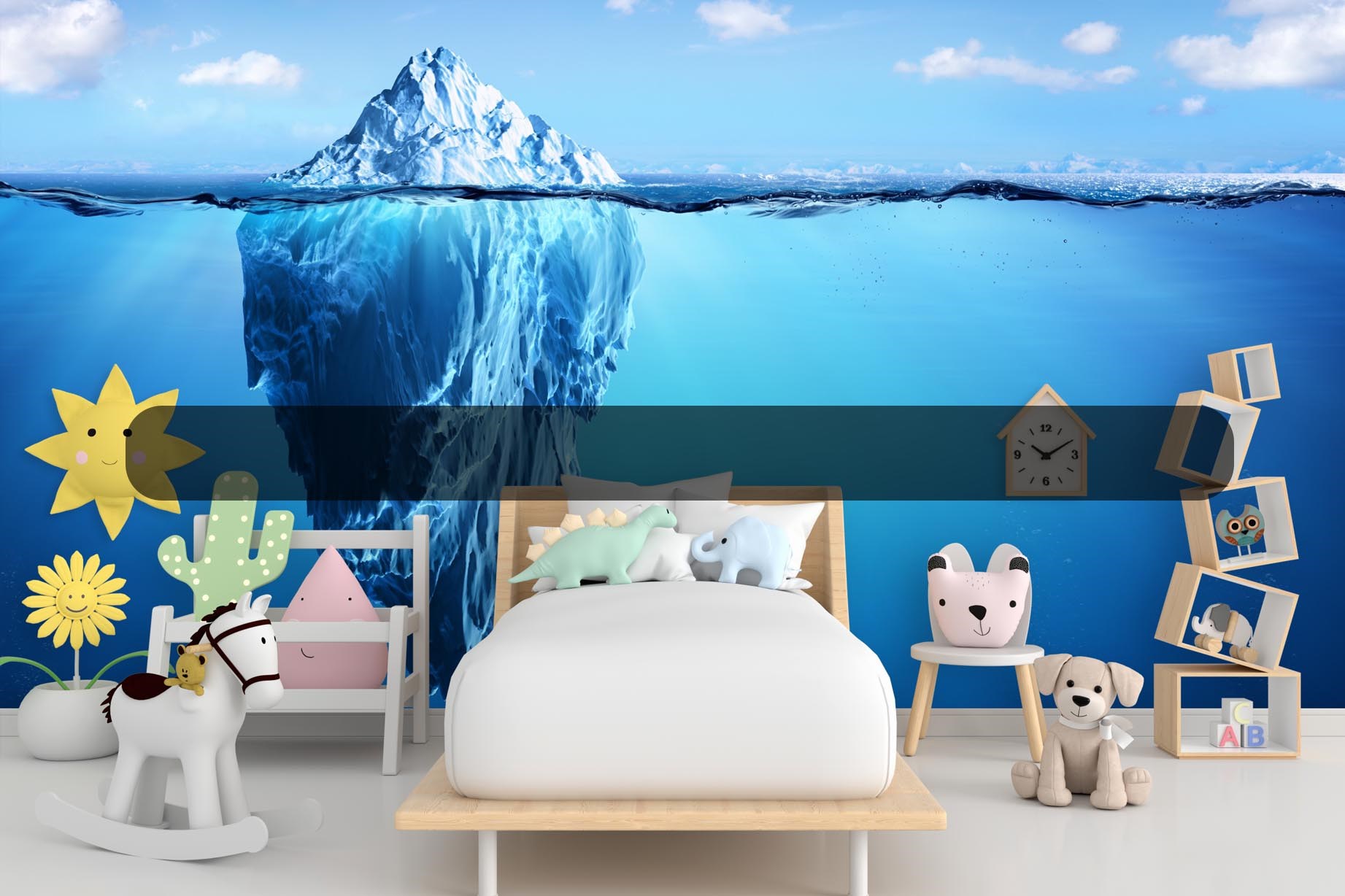 World map in equirectangular projection (equidistant cylindrical ...