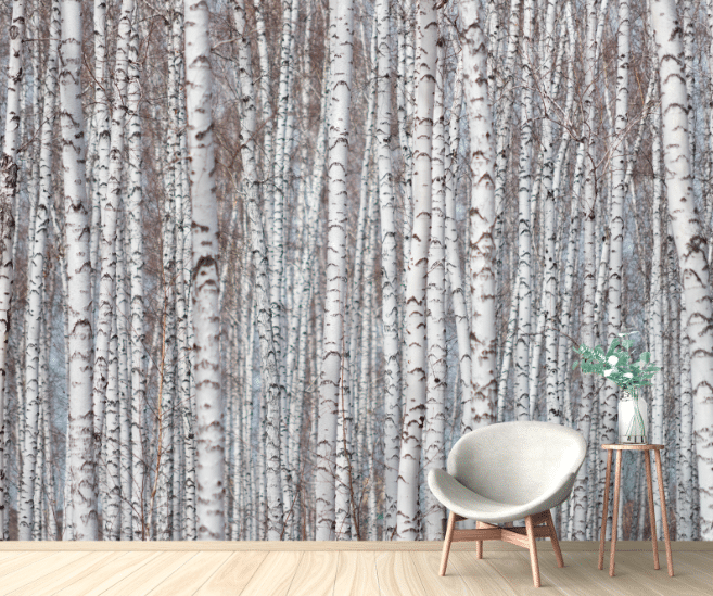 12 tapisseries murales de forêt pour incorporer la nature