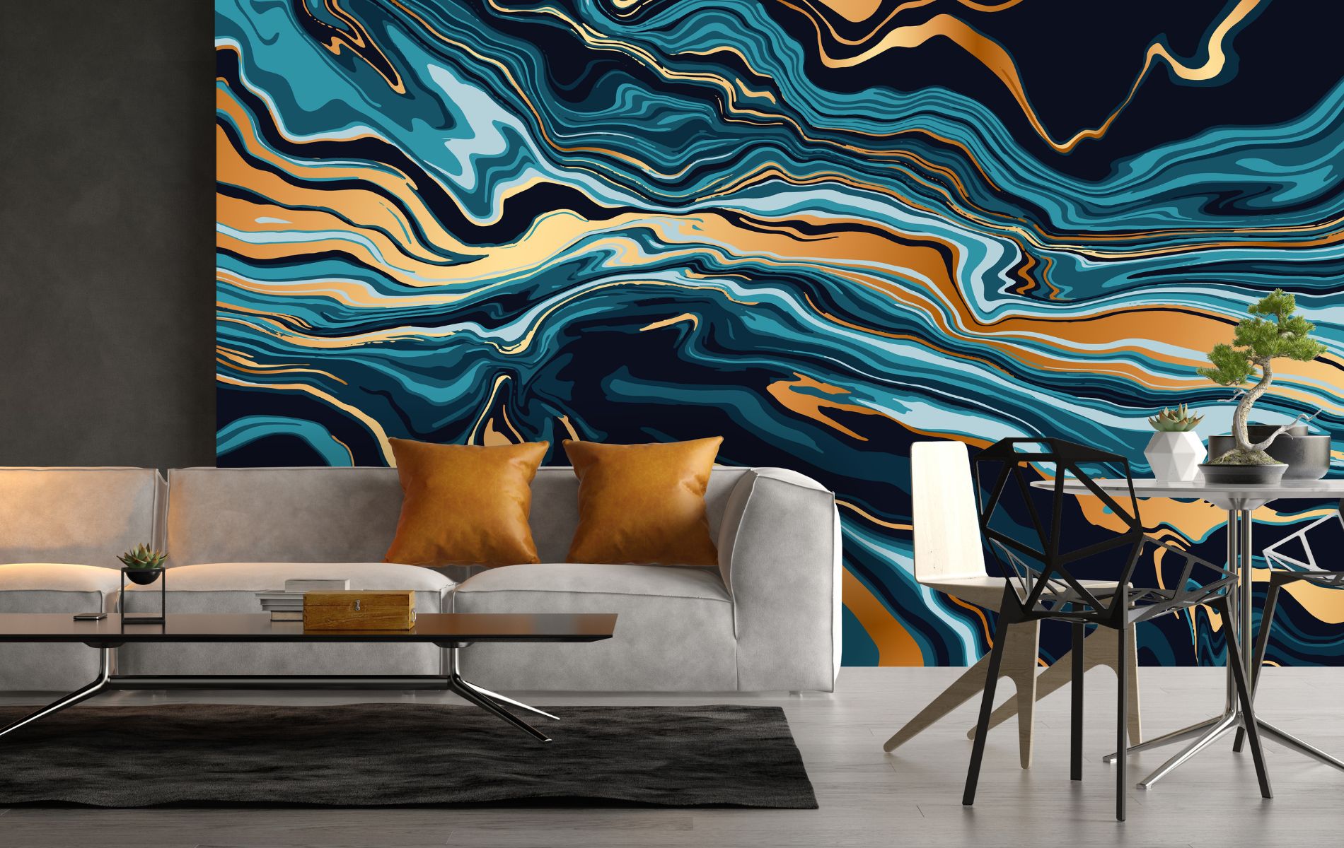 10 idées de tapisserie murale contemporaine à copier | Muraledesign.com