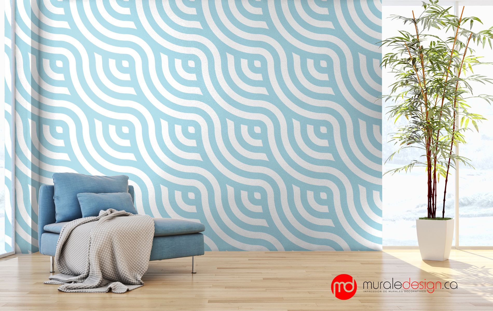 10 idées de tapisserie murale contemporaine à copier | Muraledesign.com